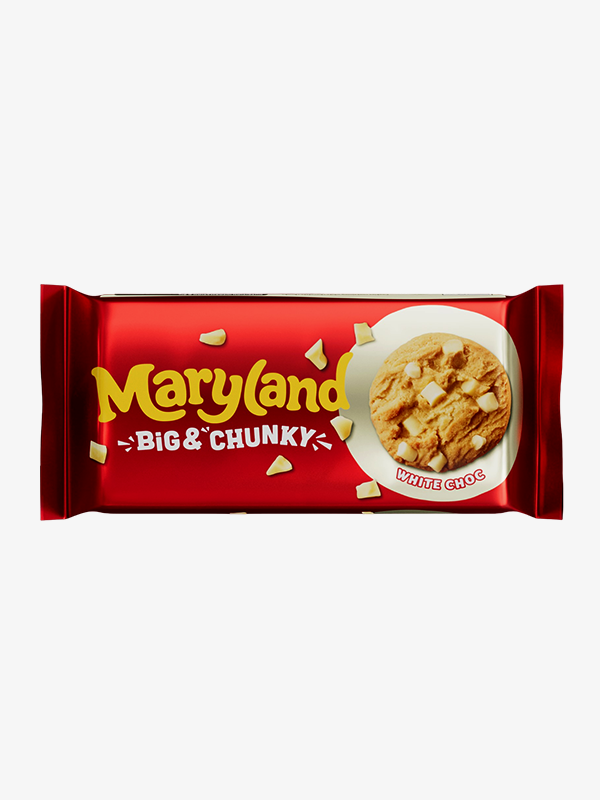 Maryland Big & Chunky White Choc 144g