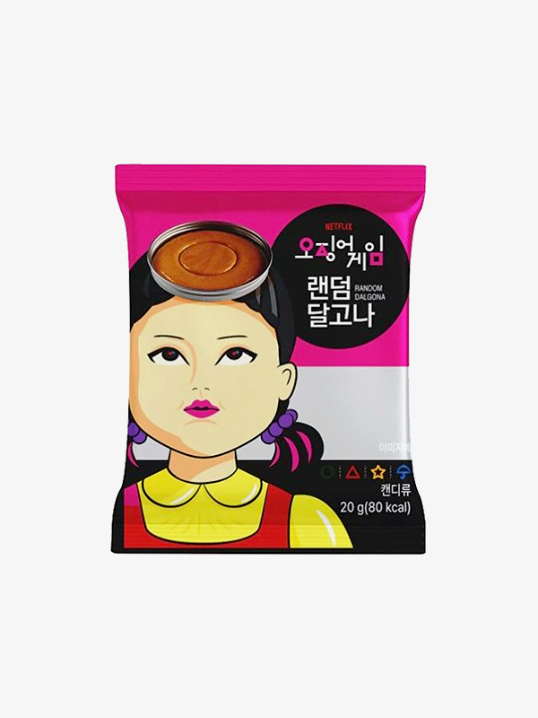 Squid Game x Netflix Random Dalgona Cookie 20g
