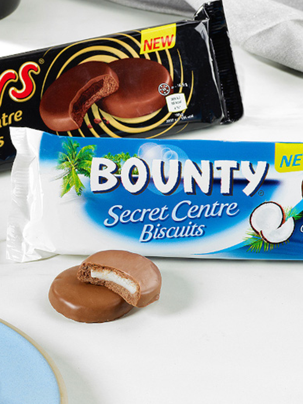 Bounty Secret Centre Biscuits 132g