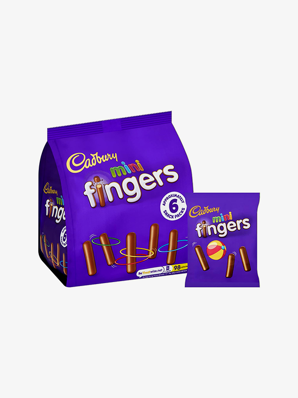 Cadbury Mini Fingers 115g