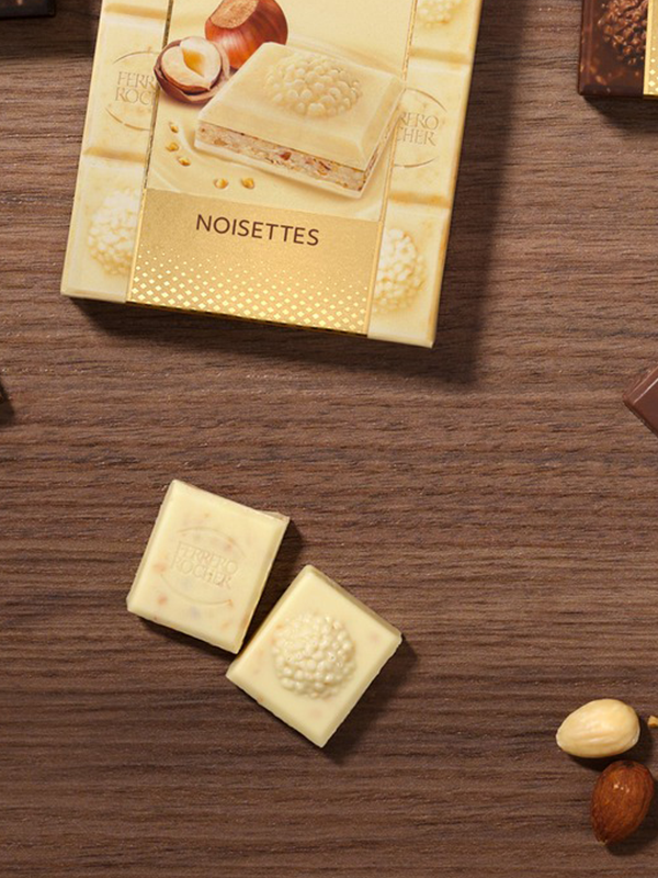 Ferrero Rocher White Chocolate Bar 90g