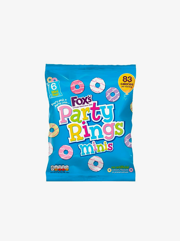 Fox's Mini Party Rings 126g
